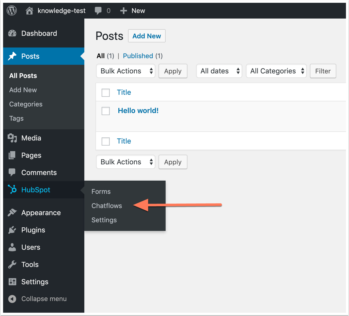 Add a chatflow to your WordPress pages