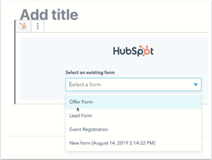 Add Hubspot Forms To Wordpress Pages And Posts Legacy