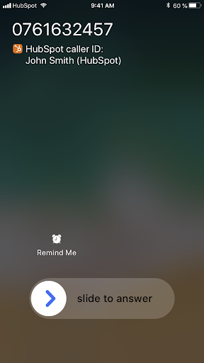 Enable Caller ID in the HubSpot mobile app Enable Caller ID in the HubSpot mobile app